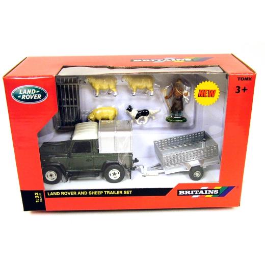 LAND ROVER SHEEP TRAILER AND SHEEP | Modelsnavigator.com