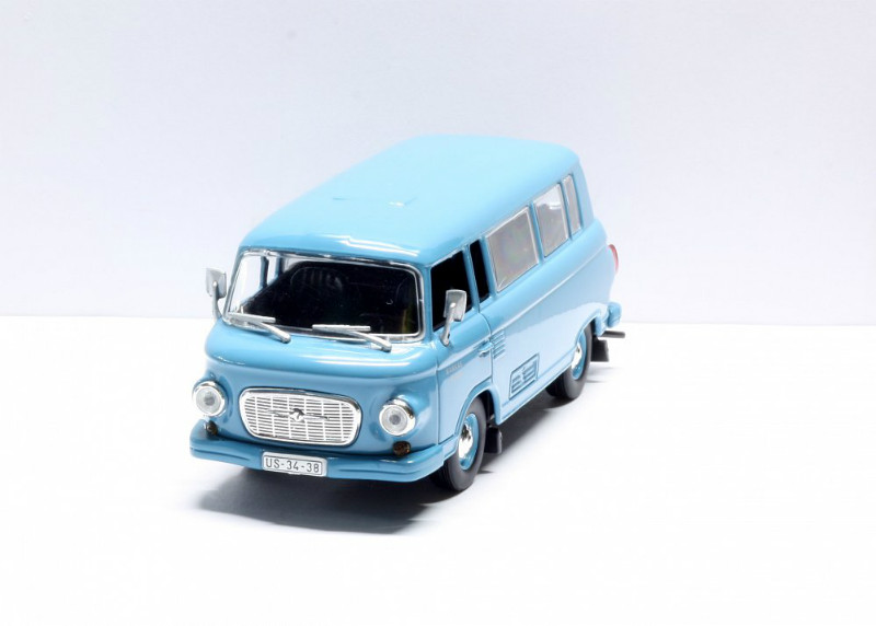 Barkas B-1000 VAN blue color | Modelsnavigator.com