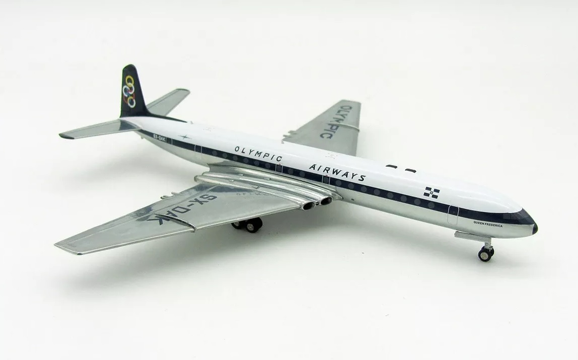 DH-106 Comet 4B Olympic AIrways, "1970s" Colors | Modelsnavigator.com