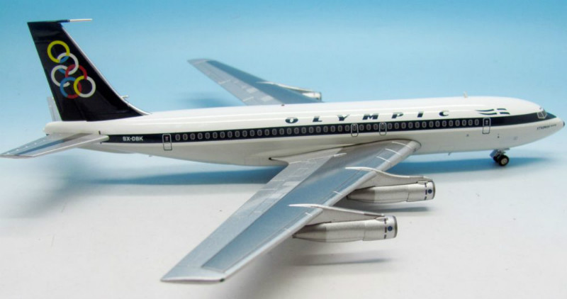 Boeing 720-051B Olympic Airways, with stand | Modelsnavigator.com