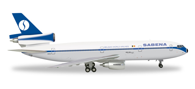 Aircraft McDonnell Douglas DC-10-30 Sabena (1980s colors ...