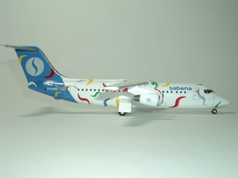 BAe 146-300 Flugzeug AVRO RJ-100 SABENA 75th Anniversary ...