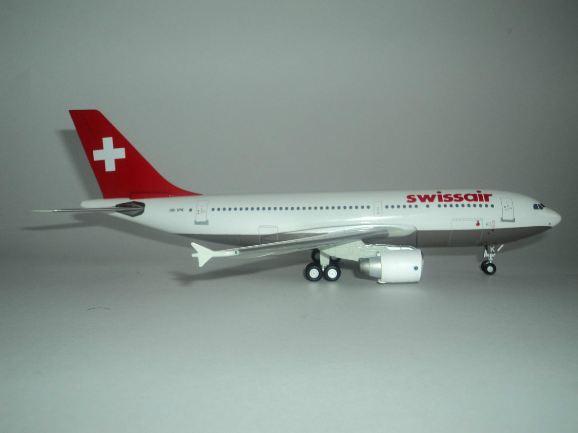 Aircraft AIRBUS A310-322 SWISSAIR "LIESTAL" (BILLBOARD LIVERY ...