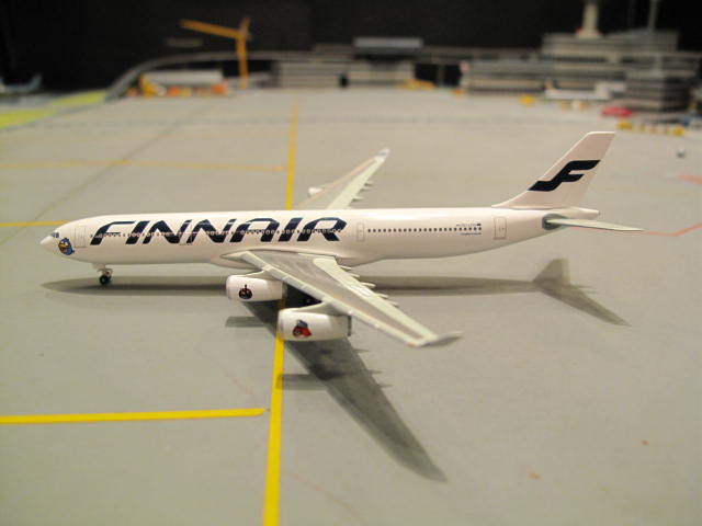 Aircraft Airbus A340-300 FINNAIR ANGRY BIRDS | Modelsnavigator.com