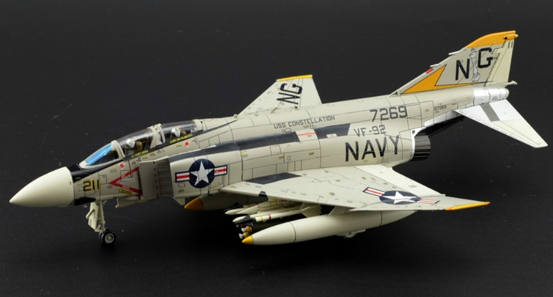 F-4J Phantom II (USN VF-92 Silver Kings, "Silver Kite 211", USS ...