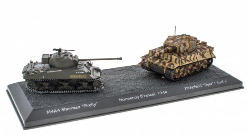 M4A4 Sherman Firefly British Army vs. Sd.Kfz.181 Tiger German Army ...